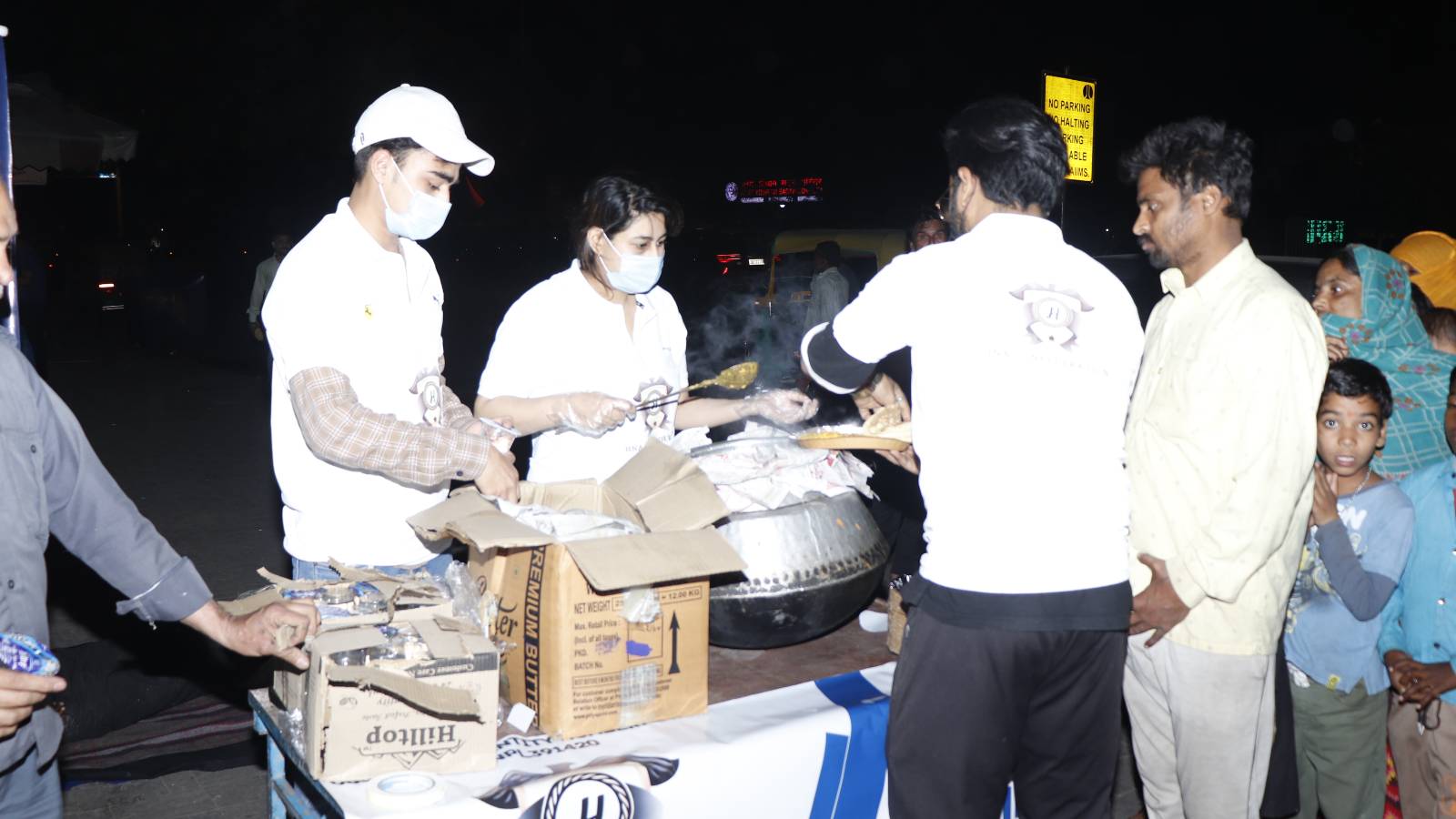 Poor & Widow Hunger & Homelessness / Food Distribution/Grocery in Slums ...