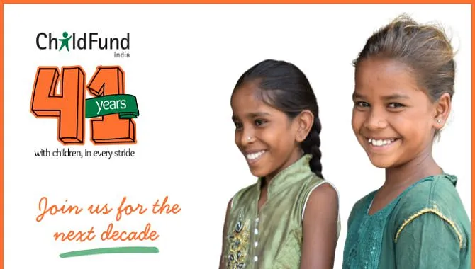 Donate for Education and Support ChildFund India | 41 Years of Shaping ...