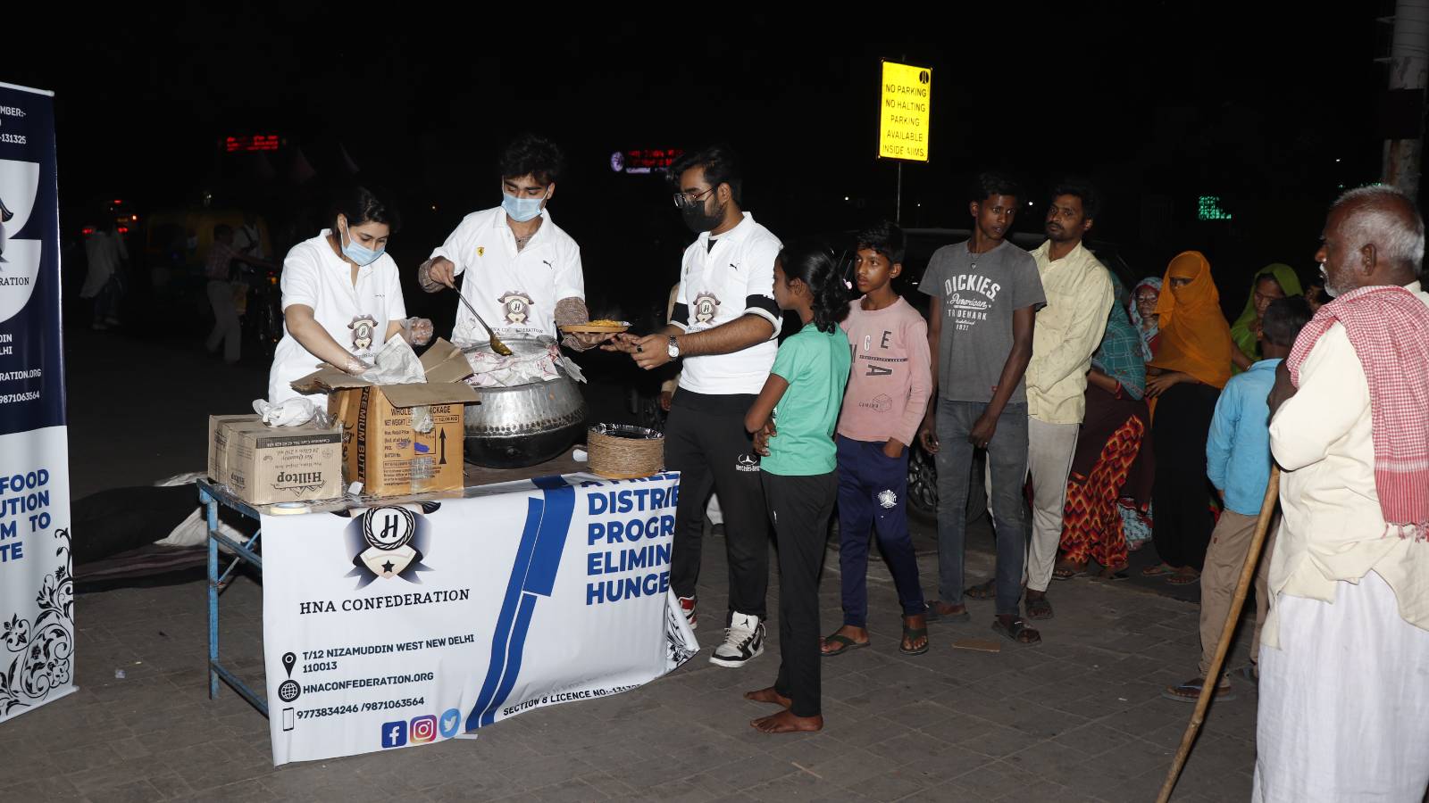 Poor & Widow Hunger & Homelessness / Food Distribution/Grocery in Slums ...