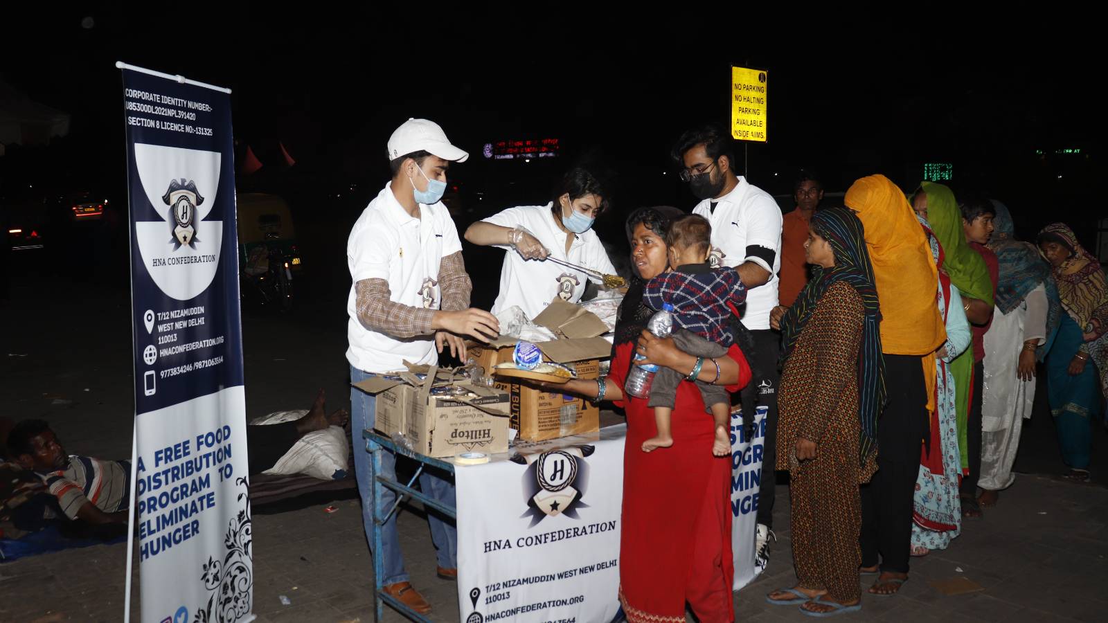 Poor & Widow Hunger & Homelessness / Food Distribution/Grocery in Slums ...